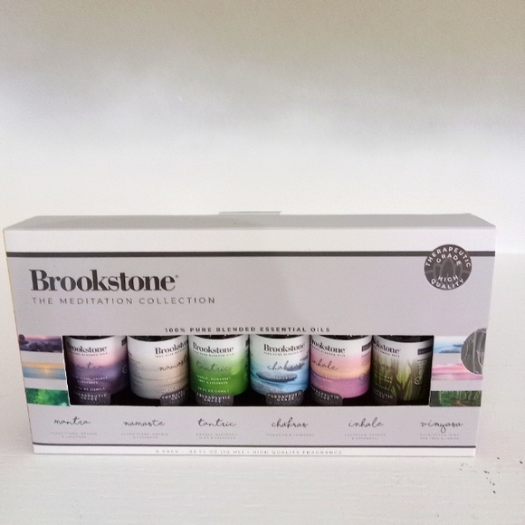Brookstone | Accents | The Meditation Collection Essential Oils | Poshmark